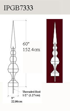 Roof Spires for your house fronts by Imperial Productions
